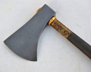 Vintage Ottoman Turkish Tabarzin Axe – indopersian art
